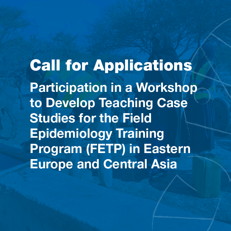 EMPHNET: Call for Applications: Participation in a Workshop to Develop Teaching Case Studies for ...